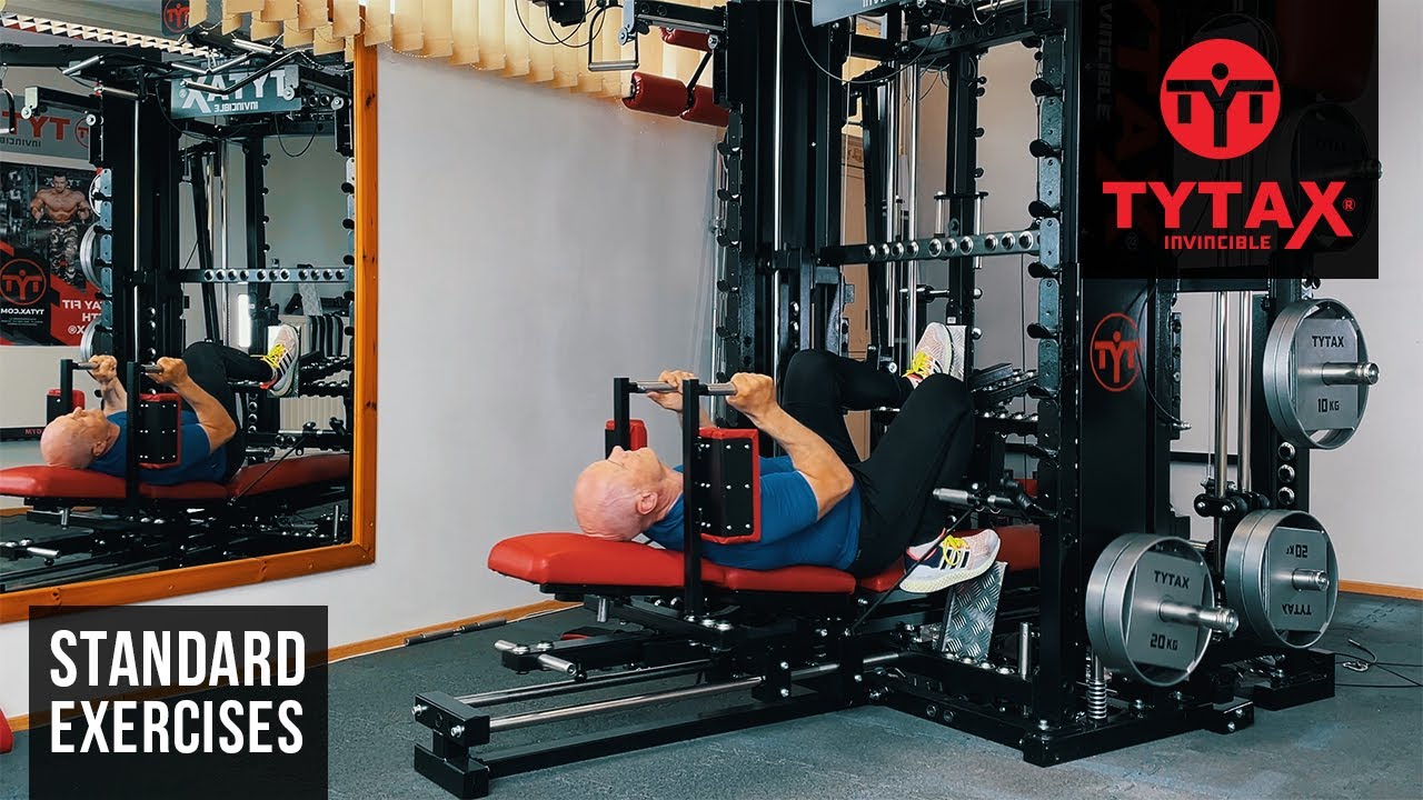 TYTAX® T1-X | Lying Split Squat - YouTube