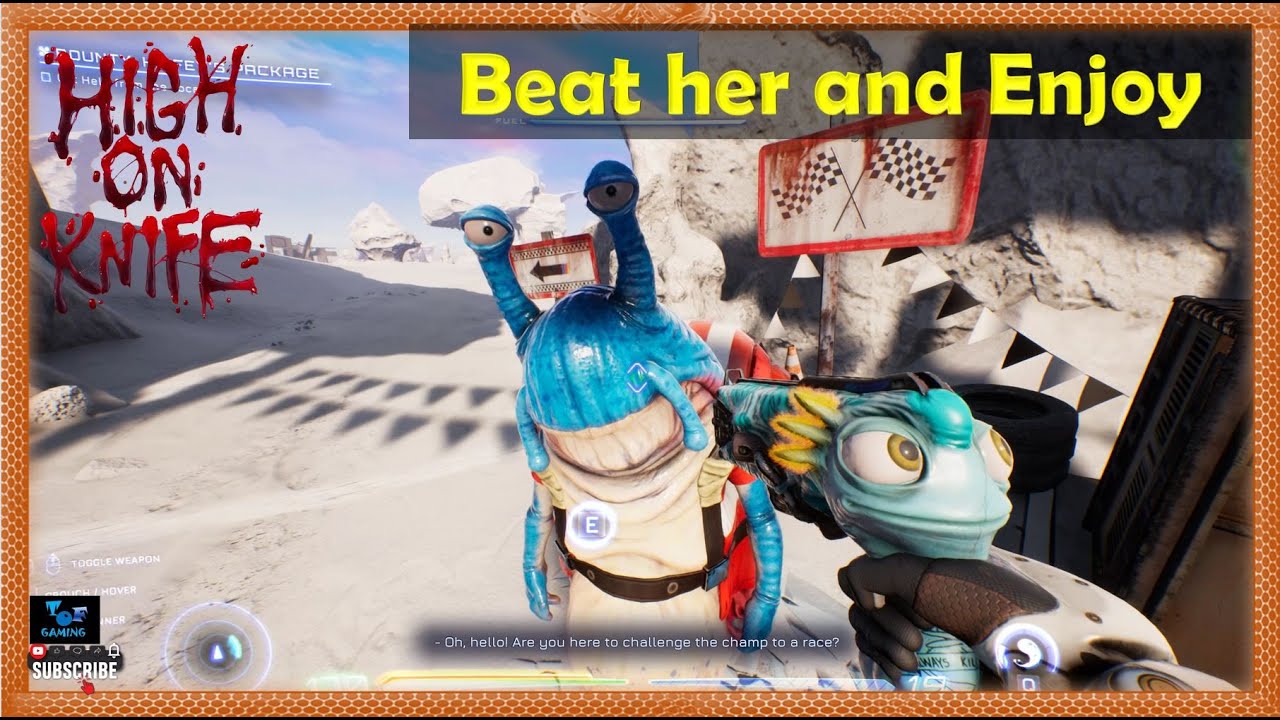 How slug reacts on Losing the Salt Race in High on Knife - YouTube