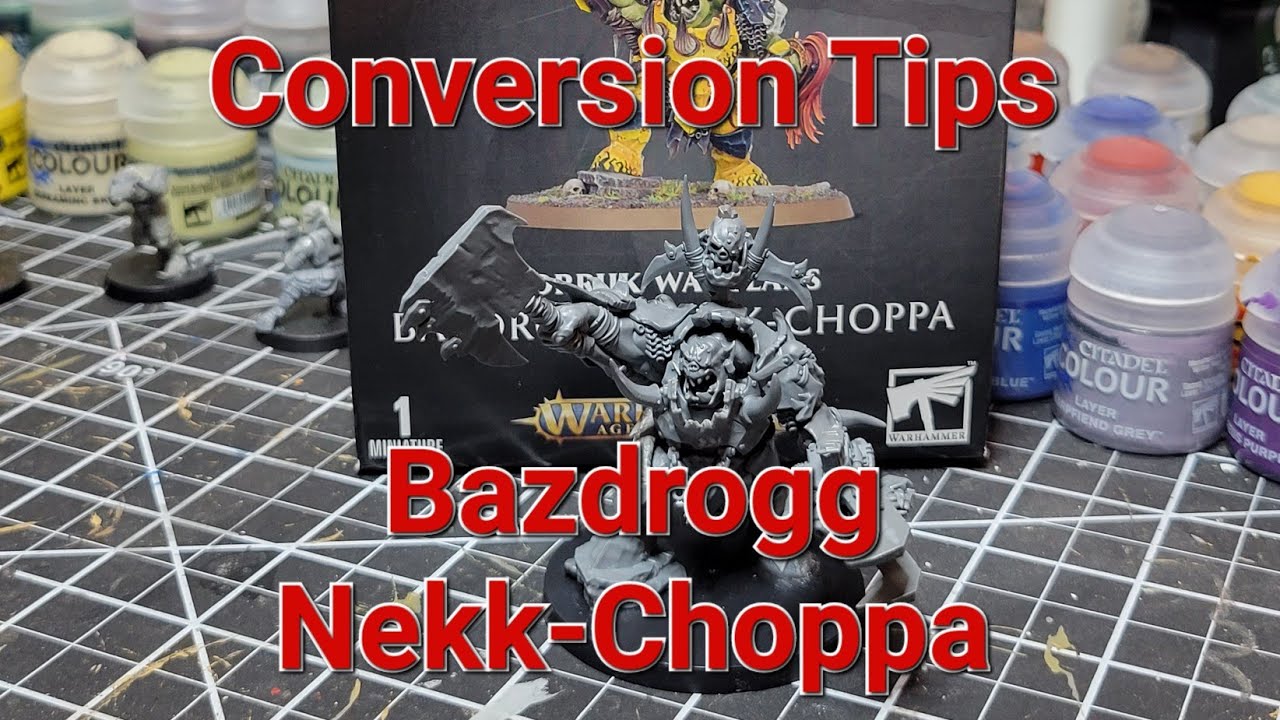 Converting Bazdrogg Nekk-Choppa into a Beastboss for Warhammer 40K ...