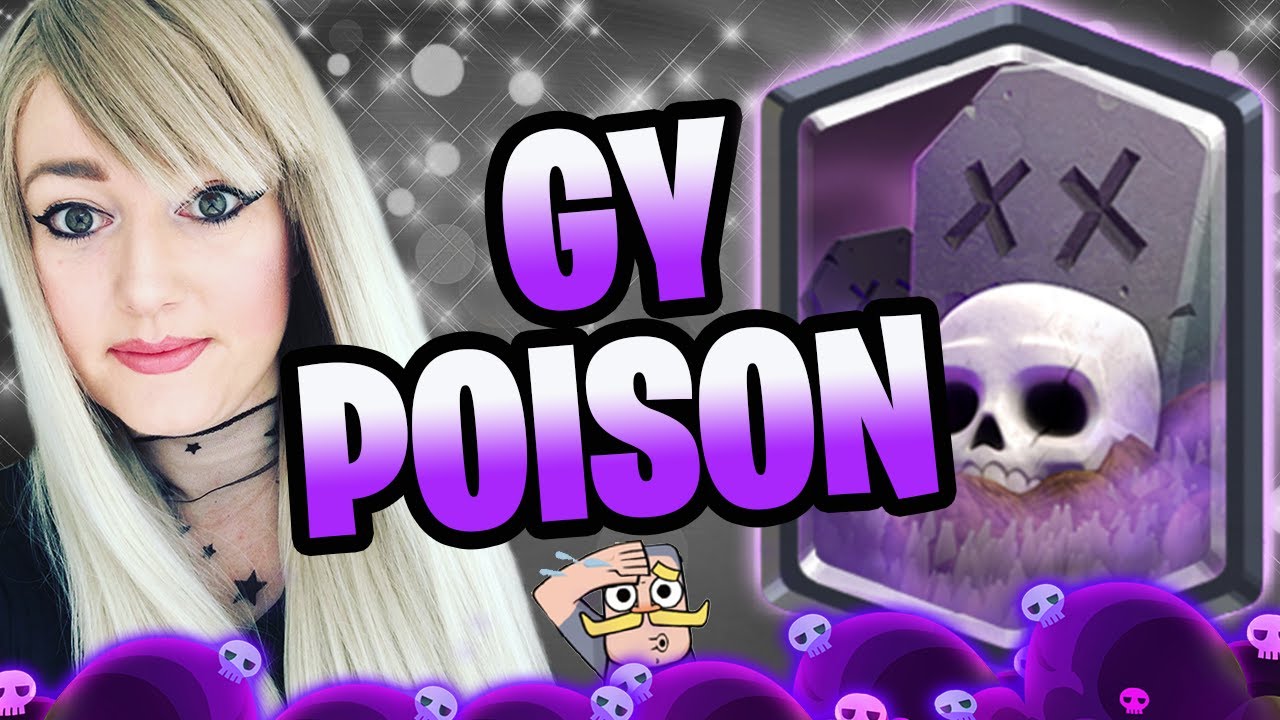 🌷 LADDER PUSHING +5800 WITH GRAVEYARD POISON DECK | 🌷CLASH ROYALE 🌷 ...