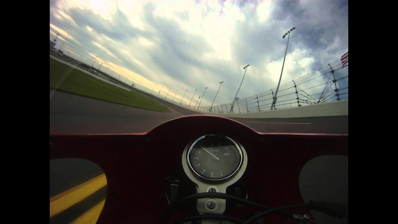 1961 McIntyre Matchless G50 - Lap of Daytona - YouTube
