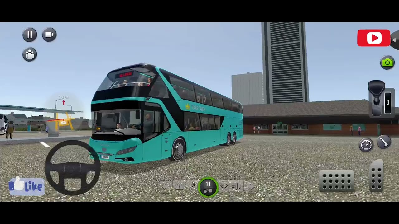 Mastering Bus Simulator Mobile Like a Pro - YouTube