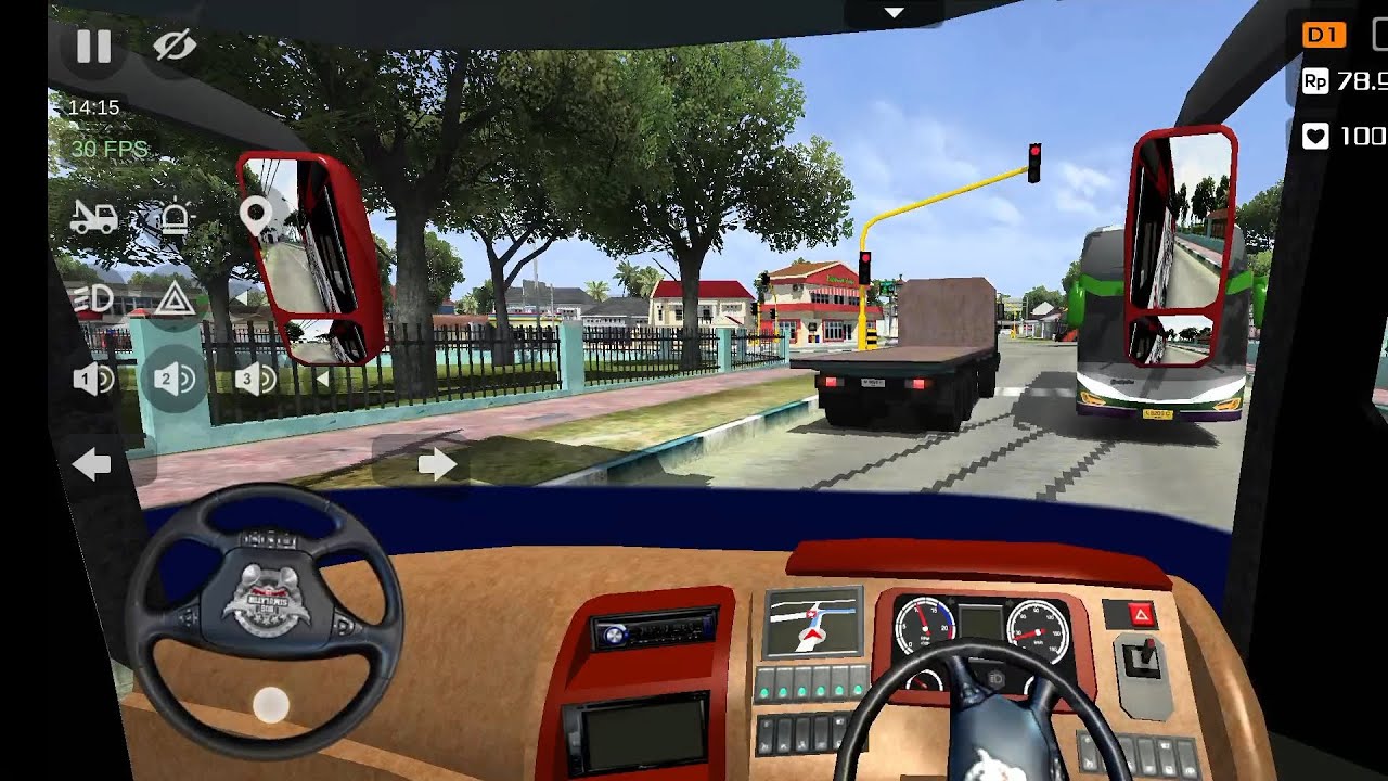 Bus simulator top speed 120 km per HR in my game burner first time the ...