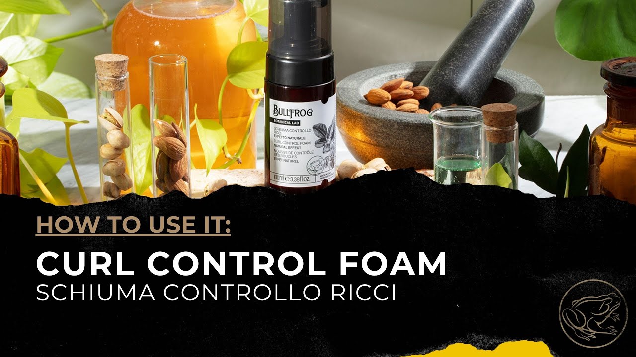How to use it | Curl control foam | Schiuma controllo ricci - YouTube