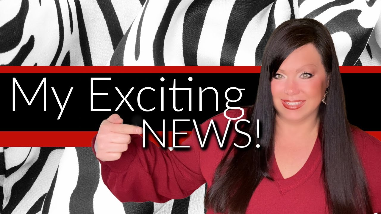 I Share My Exciting News For 2023! - YouTube