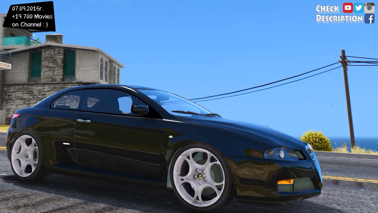 Alfa Romeo GT 3 7L Autodelta - GTA V MOD | 2.7K / 1440p ! _REVIEW - YouTube