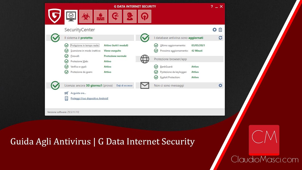 Guida Agli Antivirus - G Data Internet Security - YouTube