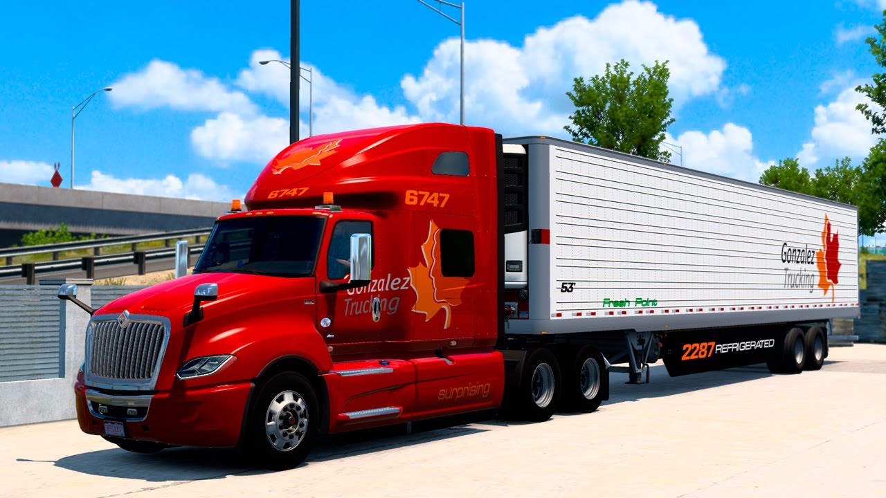 American Truck Simulator | International LT 2021 | Gonzalez Trucking ...