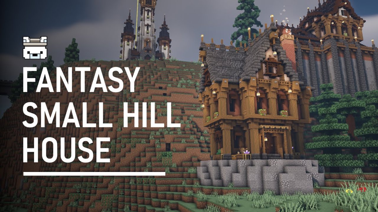 Fantasy Small House - Minecraft Build Process - YouTube