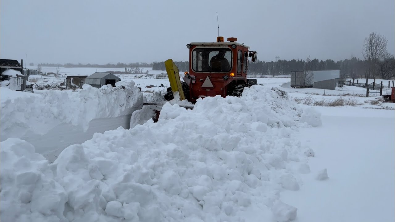 Minot Blizzard Dig-Out SNOWPOCALYPSE April 14, 2022 North Dakota - YouTube