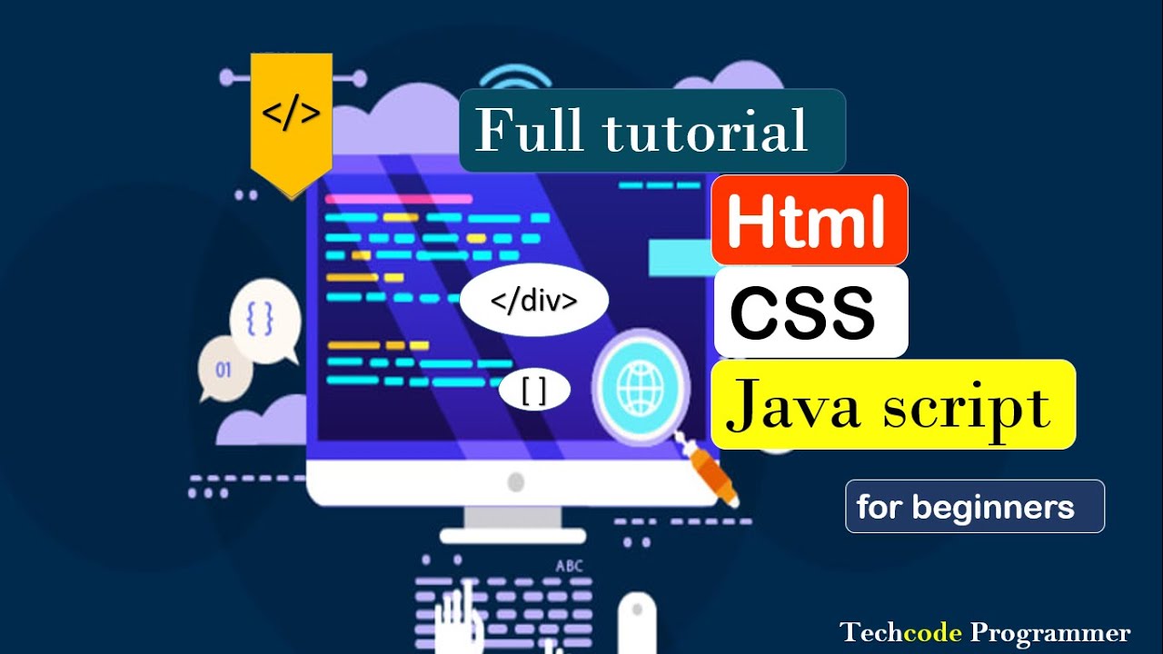 Html Css And Javascript 🔥🔥 Learn Web Development Full Tutorial In 9936