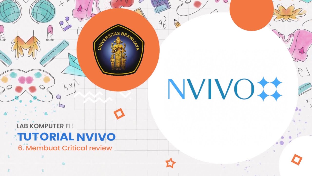 Tutorial membuat critical review dengan NVIVO - YouTube