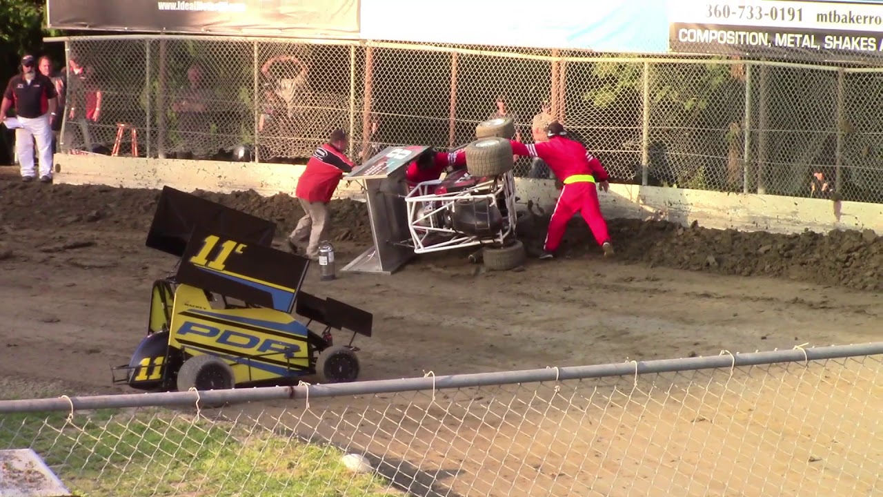 Deming Speedway — Micro 600 Open — Heat Race (Carson Borden) - YouTube