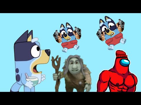 BLUEY KOMİK MONTAJ - SÜPER DERLEME (GÜLMEMEYE ÇALIŞ) #2 