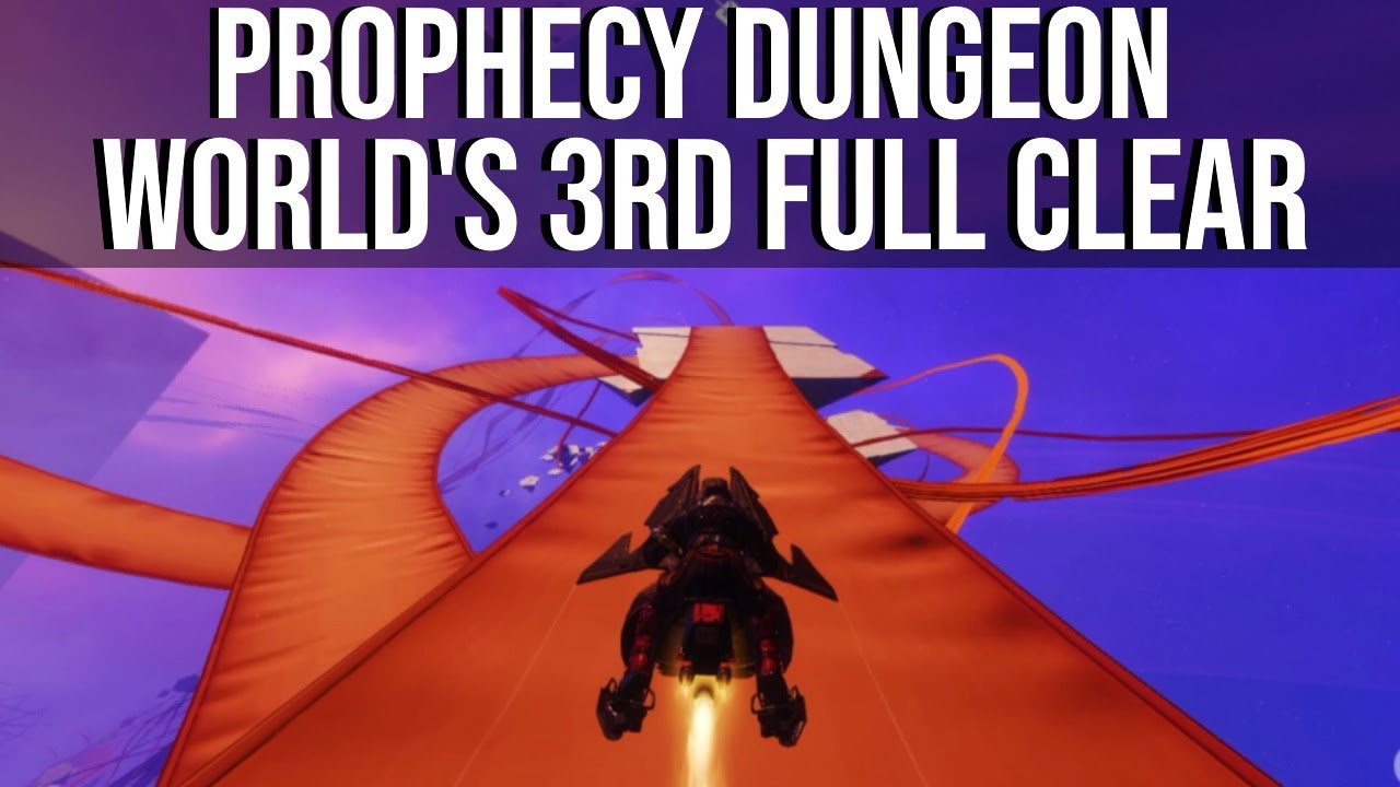 New Prophecy Dungeon Full Clear: Destiny 2 Season of Arrivals - YouTube