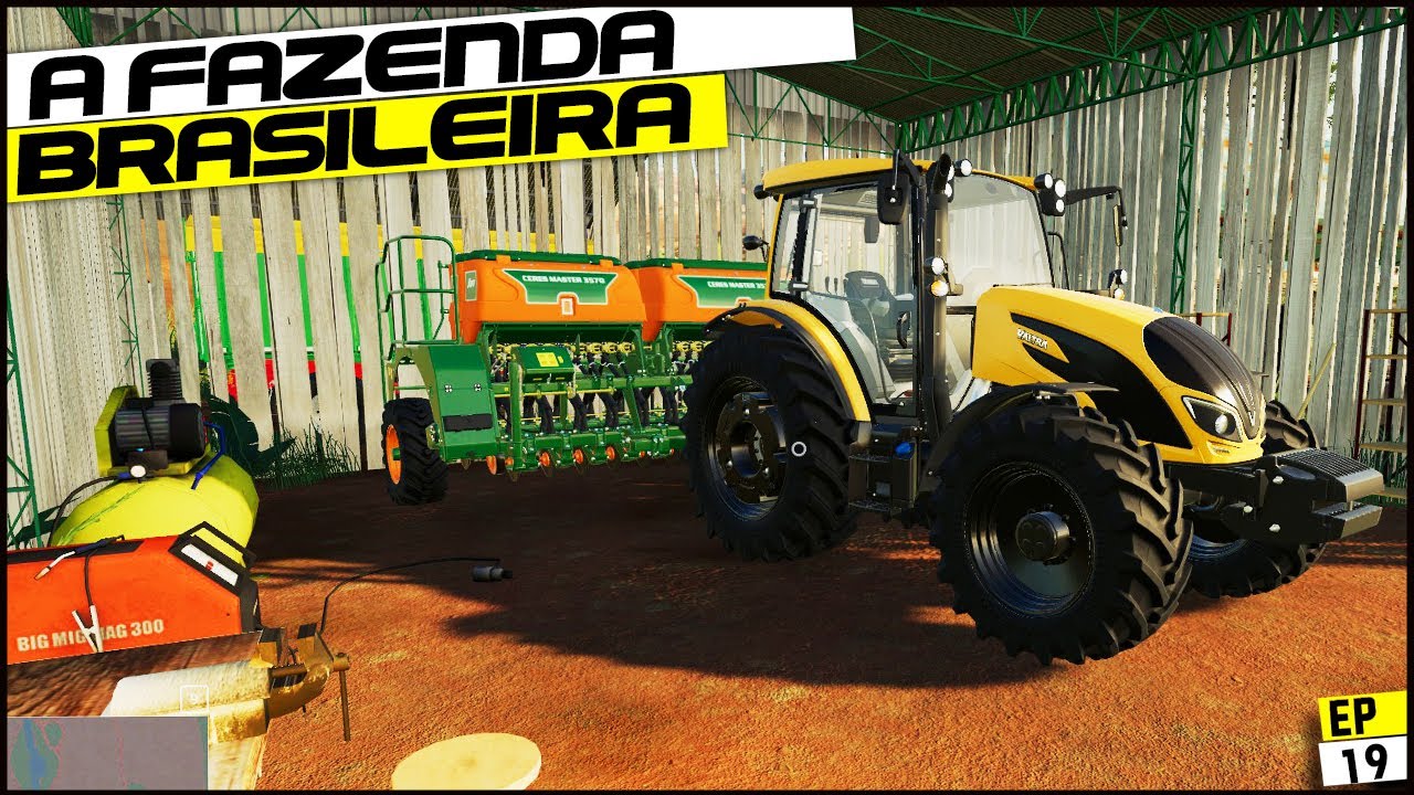 MAPA BRASILEIRO ARROZEIRO MUITO SHOW! | FARMING SIMULATOR 19 #19 - YouTube