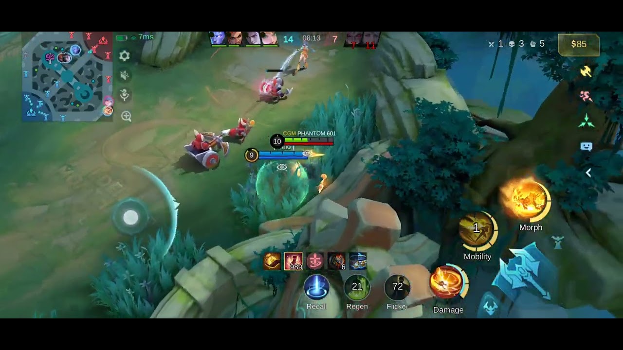 Mobile Legends practice Lucas hero - YouTube