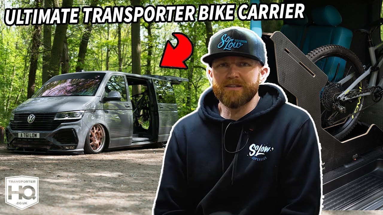 The ULTIMATE Bike Carrier for your Volkswagen Transporter - YouTube