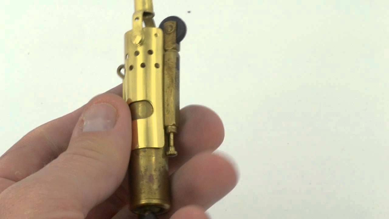 Vintage World War 1 Trench Lighter - YouTube