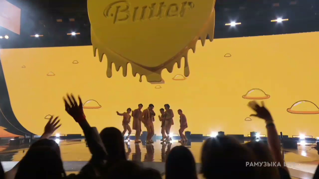 BTS "BUTTER" PERFORMANCE AT AMA 2021 - YouTube