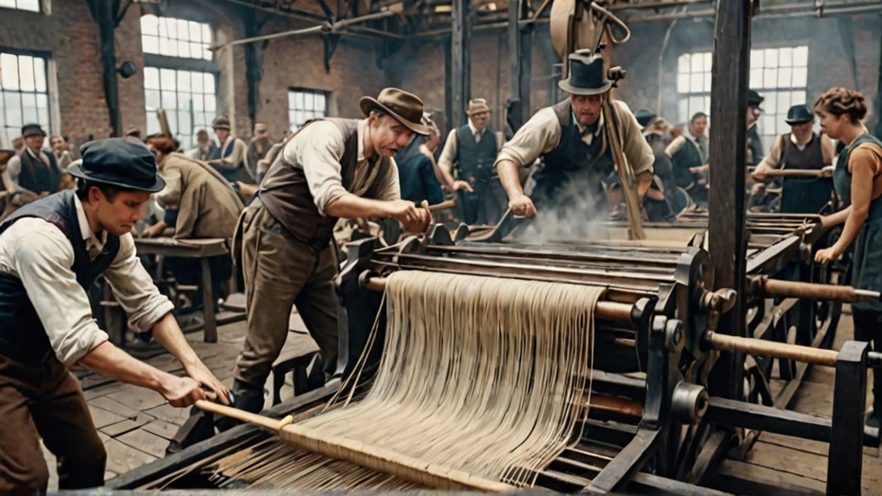 The Luddites: Original Tech Protesters Who Hated Machines - YouTube