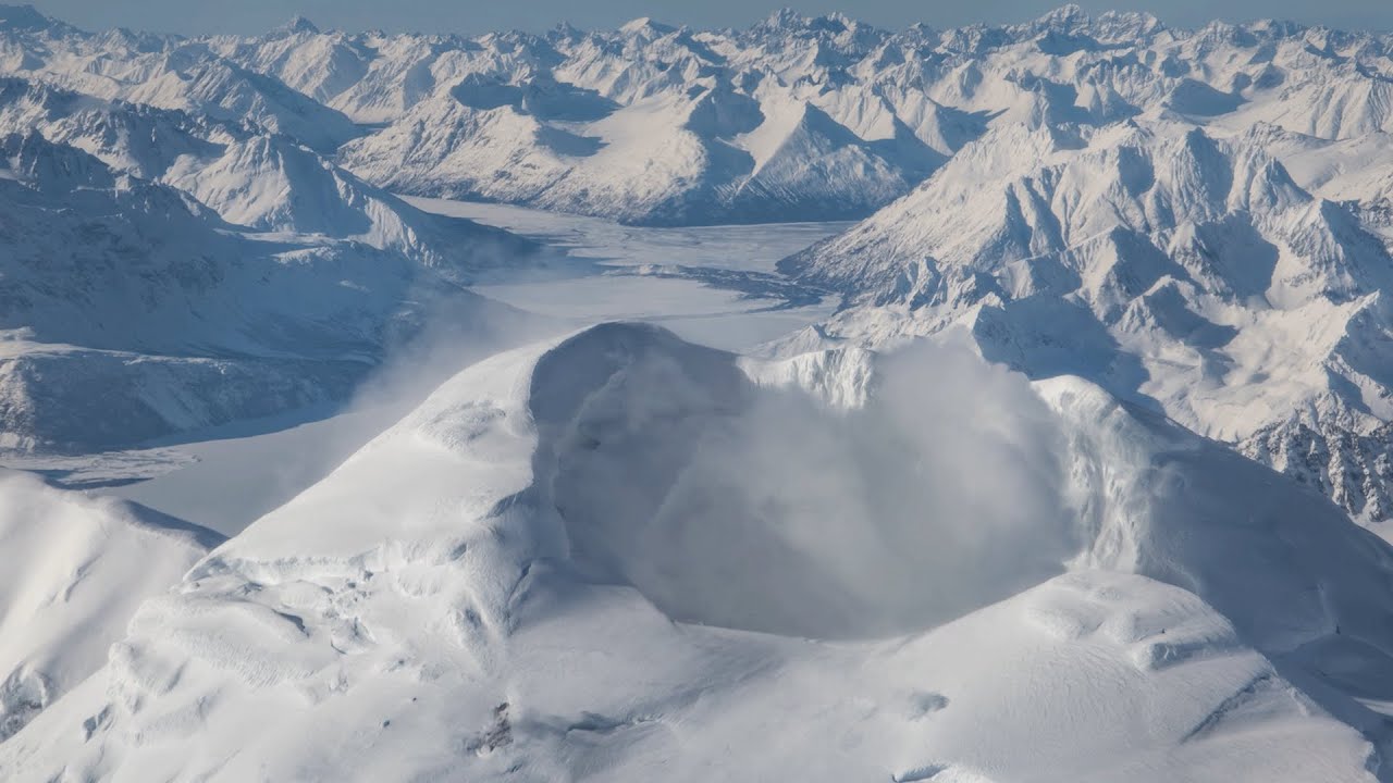 A Look at How Officials are Monitoring Mount Spurr Activity - YouTube