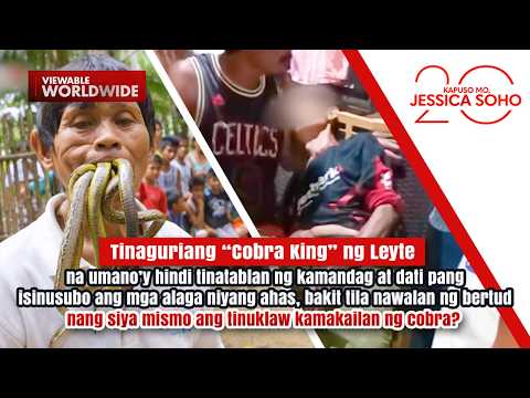 Tinaguriang “Cobra King”, tila nawalan ng bertud nang tuklawin ng cobra?! | Kapuso Mo, Jessica Soho