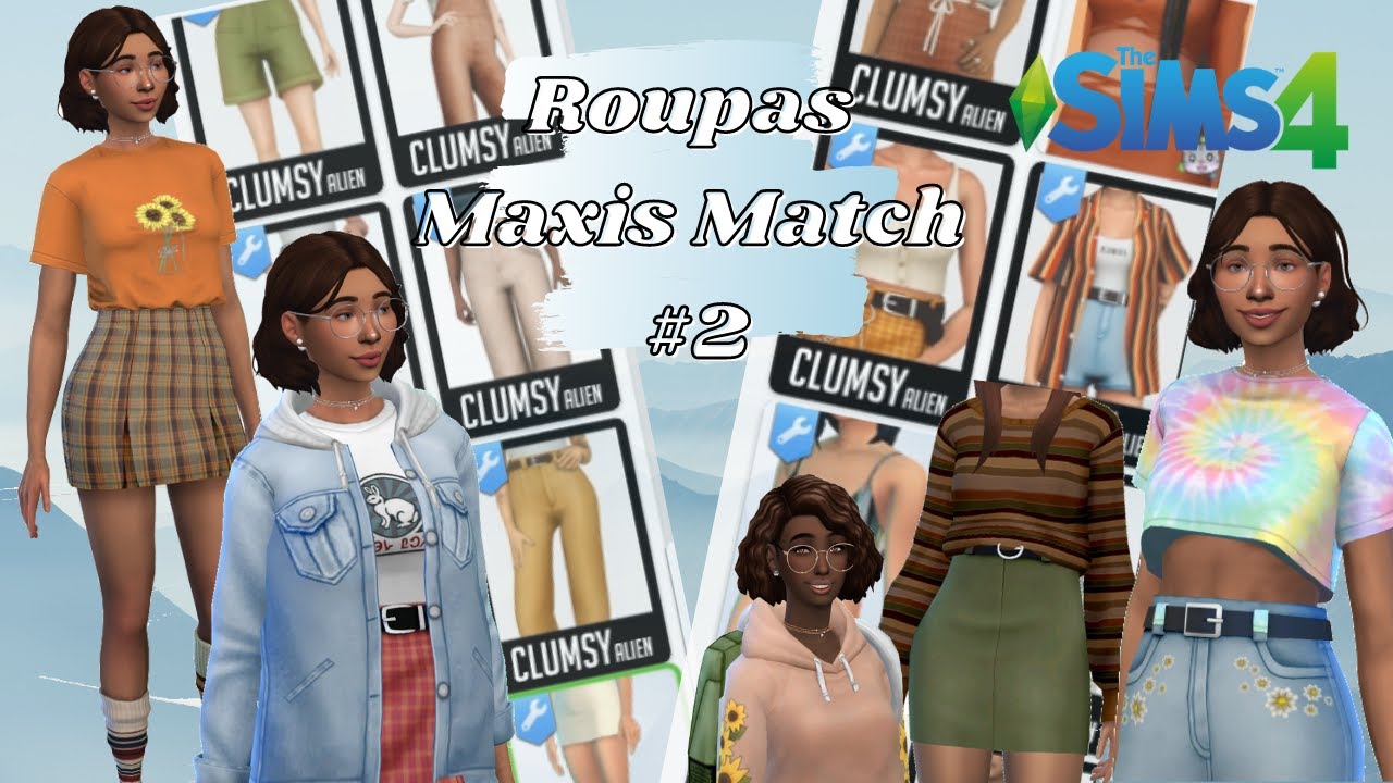 Aspecto De Maxis Match Para Sims 2