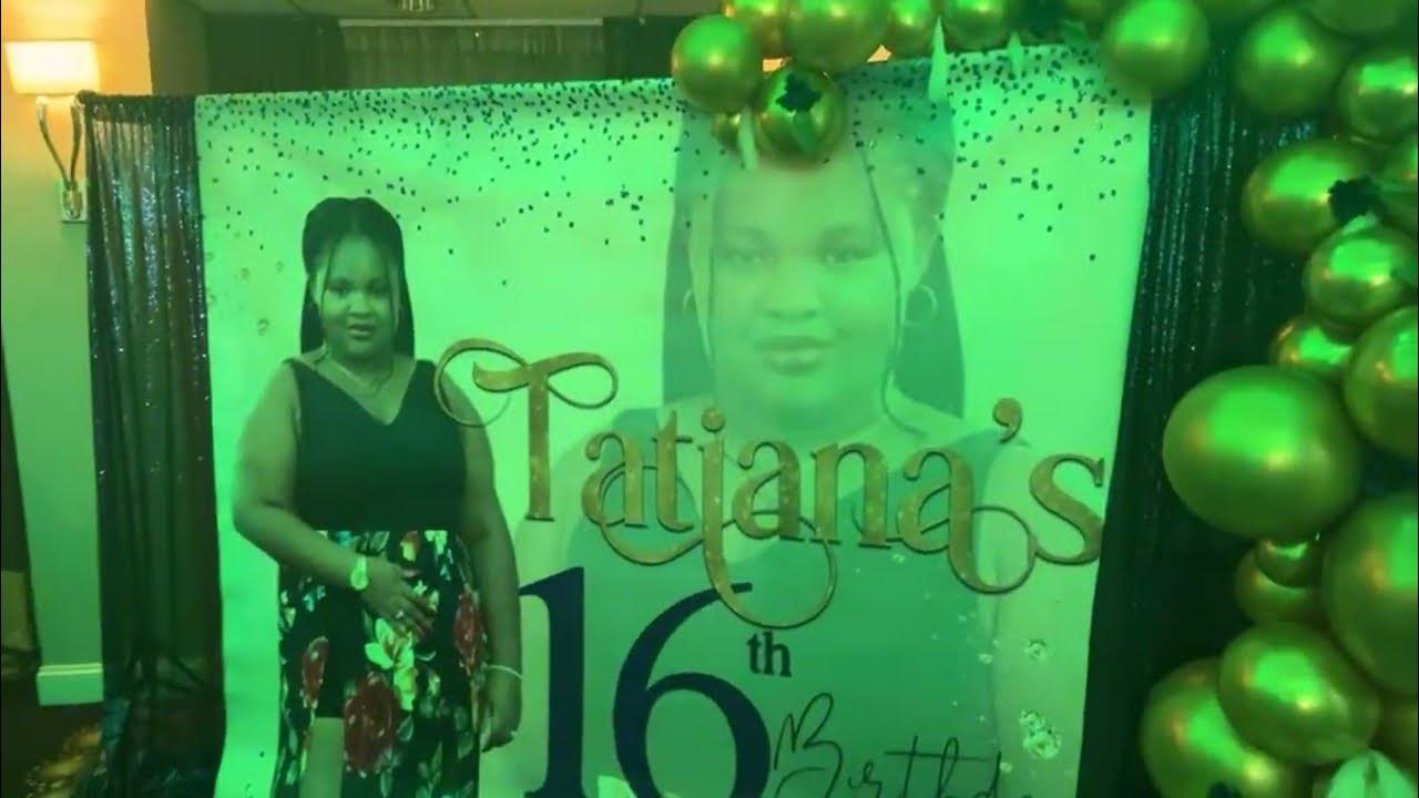 All Black Affairs Tatiana Sweet 16th Bday Youtube