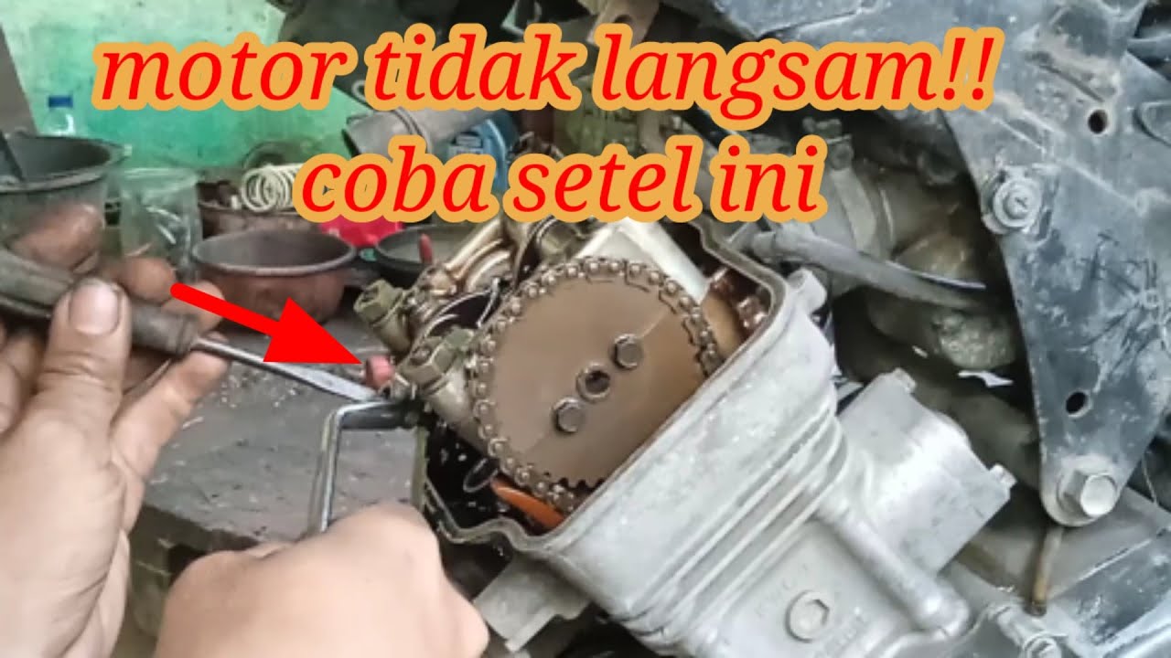 Cara Atasi Motor CS One Tidak Langsam ~wahyu talen chanel - YouTube