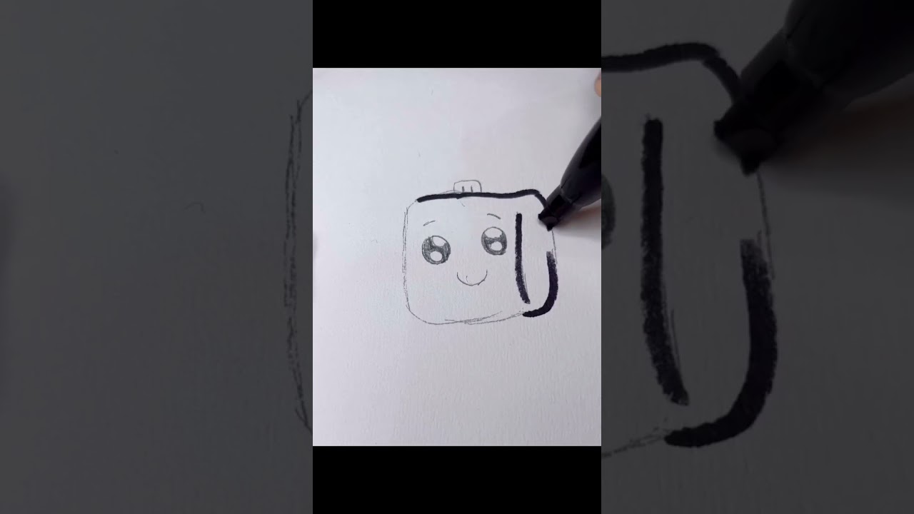 How to draw Milky LankyBox - YouTube
