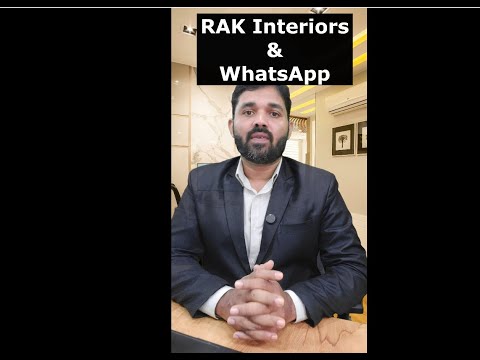 RAK Interiors & WhatsApp