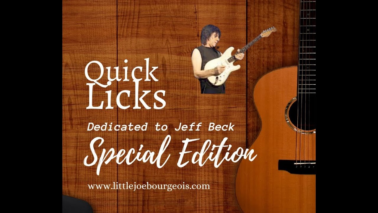 Jeff Beck Slide?!? - YouTube