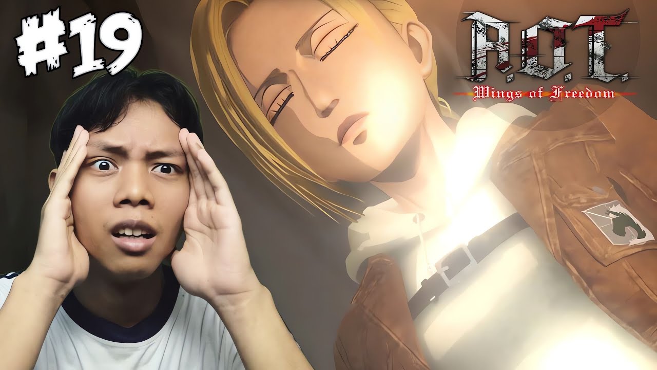ANNIE MENJADI KRISTAL! Attack on Titan Wings of Freedom part 19 ...