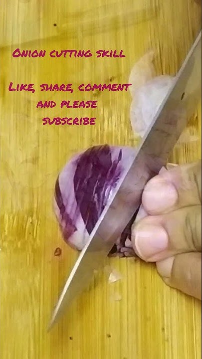 onion | How to cut onion | easy onion cutting | Onion cutting skill#shorts - YouTube