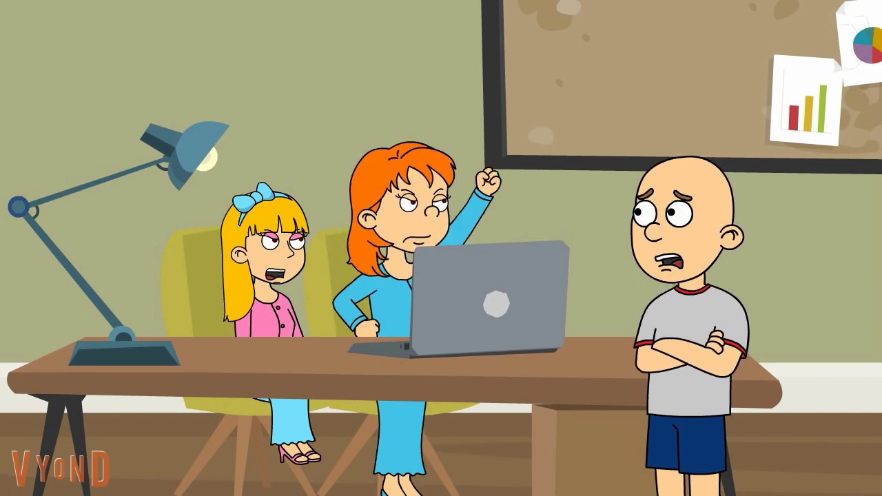 Classic Caillou Grounds Rosie/Grounded - YouTube
