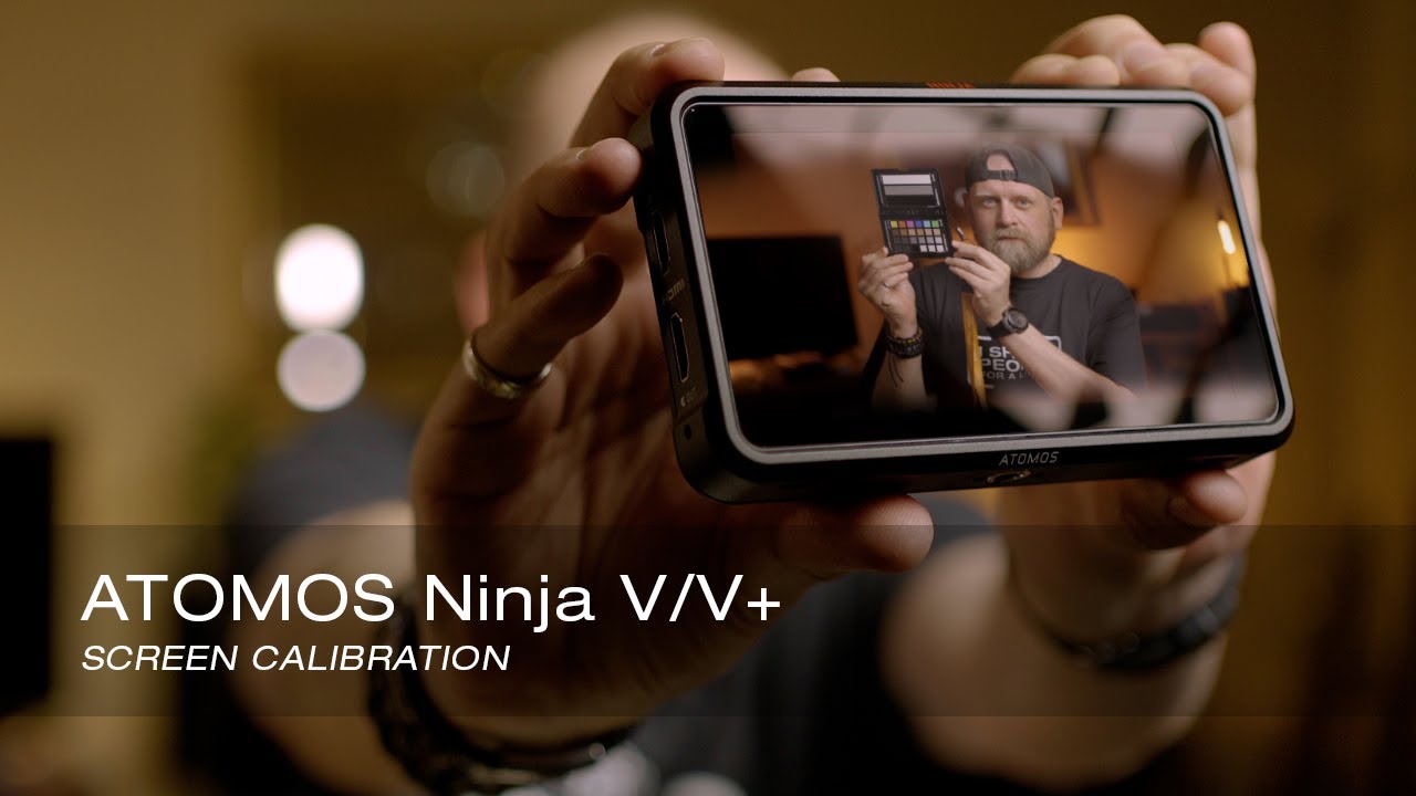 HOW TO calibrate Atomos Ninja V/V+ Screen | Get rid of the green cast ...