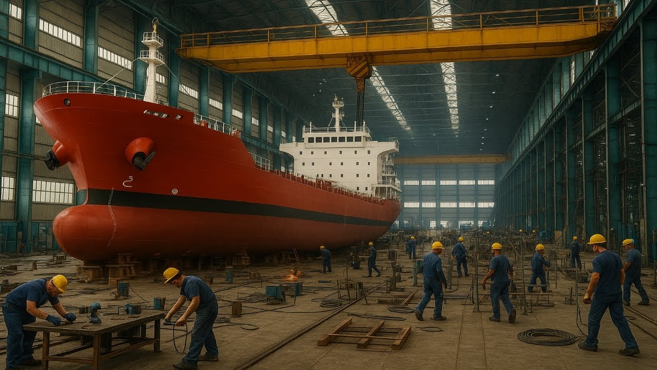 How Titanic Was Made Beside the Ocean | Full Construction Documentary ...