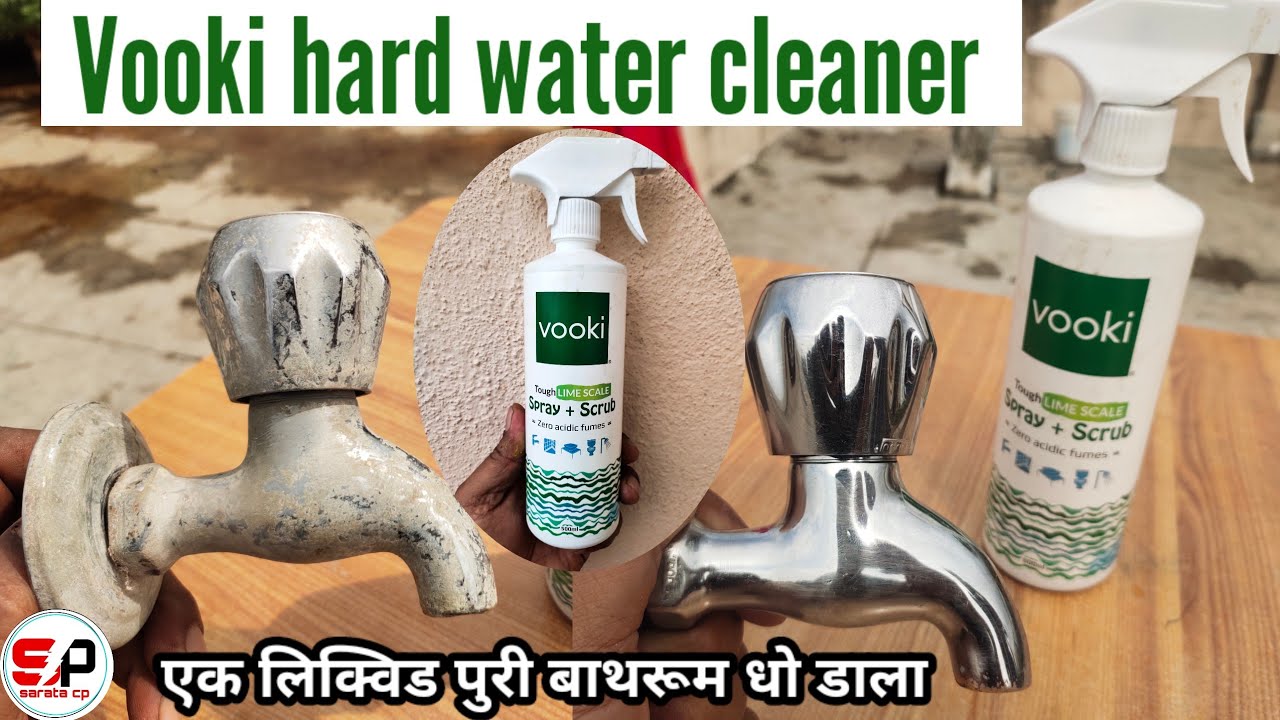 Hard water stain remover for taps | Best tap cleaner | Vooki lime scale ...