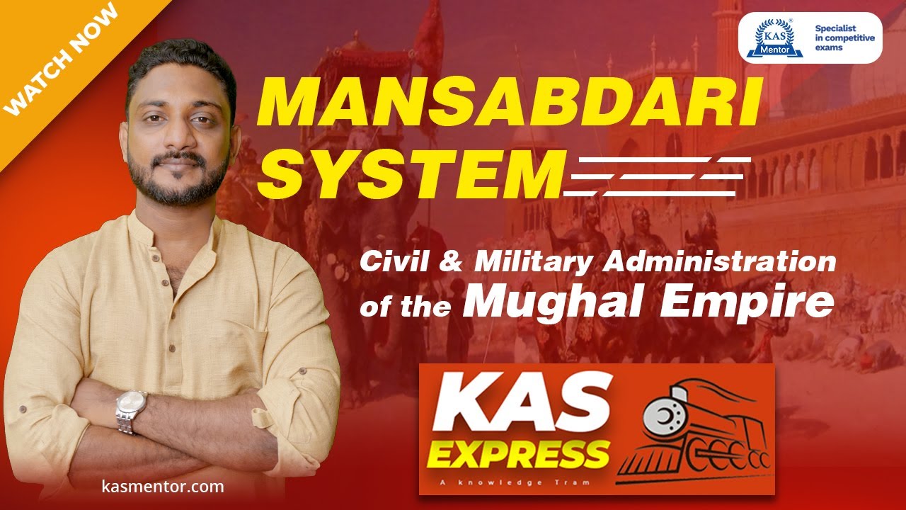 Mansabdari system of Mughals - KAS Express #mughalempire # ...