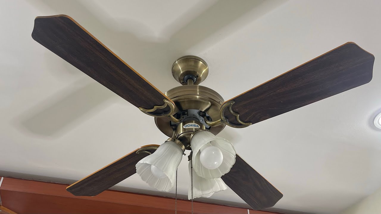 Uchida ‘Econ’ 42” Ceiling Fan - YouTube