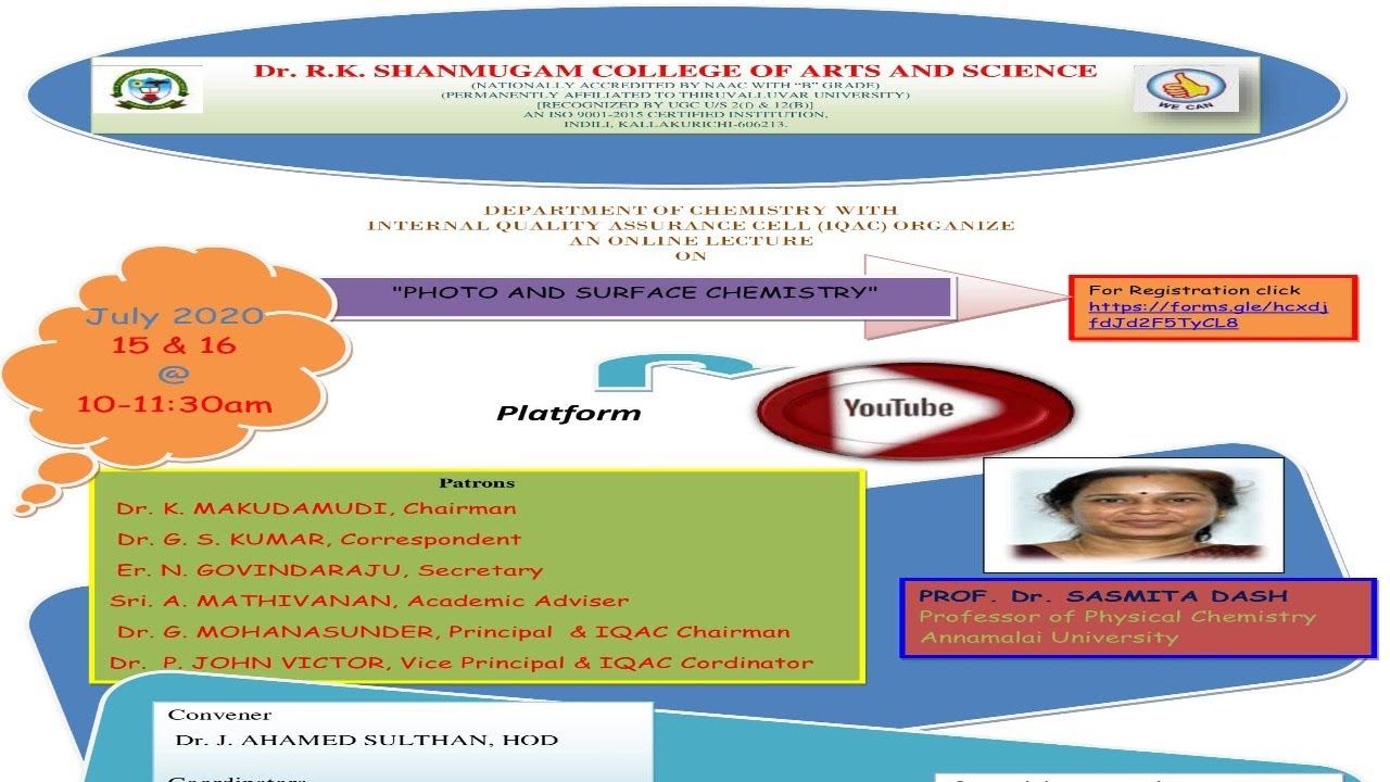 PHOTOCHEMISTRY, Prof. Dr. SASMITA DASH, Professor of Physical Chemistry ...