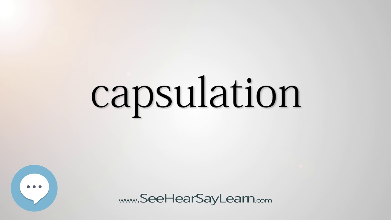 capsulation (Every English Word Pronounced) 📕🔊🗣️😎 - YouTube