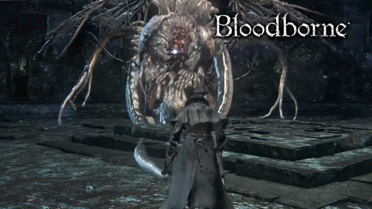 Bloodborne: Isz Gravestone - Ebrietas, Daughter of the Cosmos Boss ...