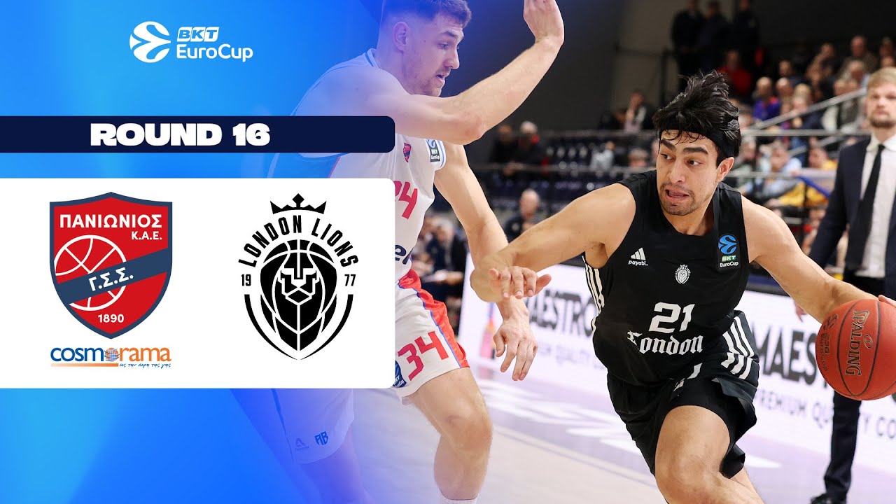 Panionios Cosmorama Travel Athens - London Lions | Round 16 | EuroCup ...