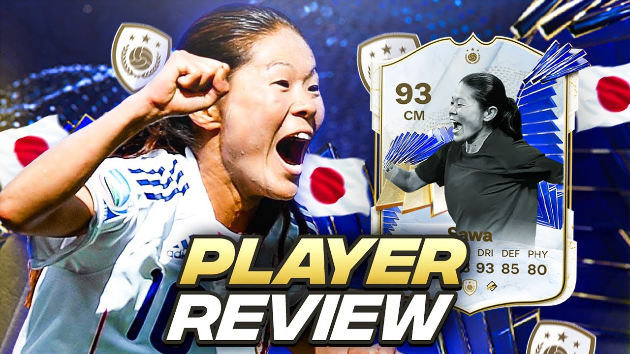 93 TOTY ICON SAWA SBC PLAYER REVIEW | FC 24 Ultimate Team - YouTube