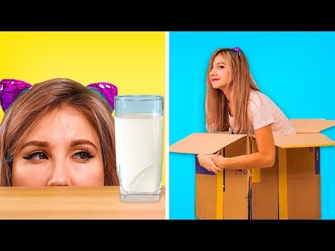 İNSANLAR KEDİ GİBİ DAVRANSALARDI😻 || Arkadaşlarınızla Deneyebileceğiniz Viral Meydan Okumalar!