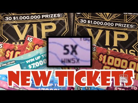5X WIN NEW TICKETS! PROFIT! BIG $50 SESSION NEW YORK LOTTERY SCRATCH ...