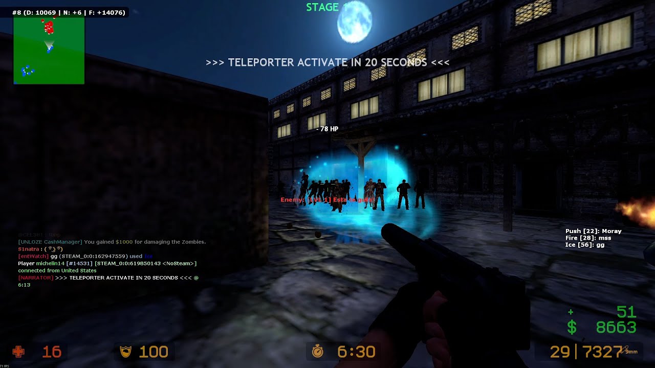 Counter-Strike: Source - Zombie Escape Gameplay - ze_tyranny_v5fix ...