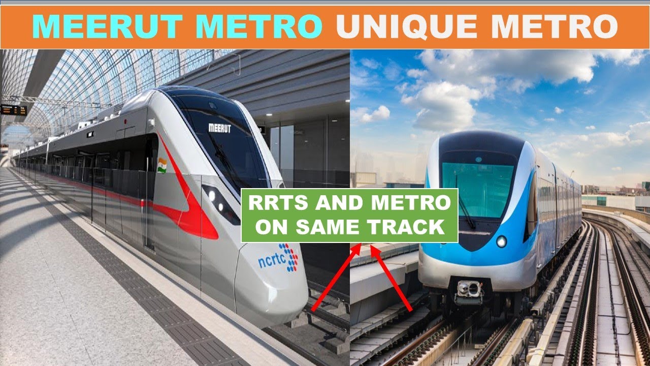 Meerut Metro | Delhi Meerut Rapid Rail | Metro Projects in India | Papa ...